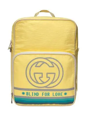 Gucci Nylon Backpack - Yellow