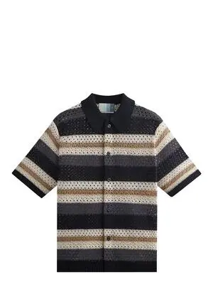 Kith Thompson Crochet Button Down Shirt - Multicolor