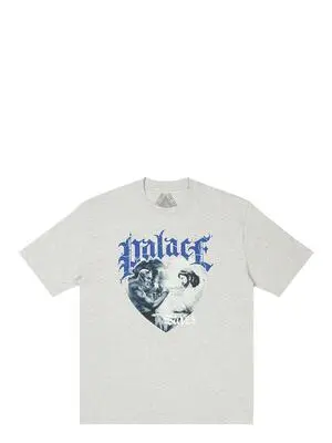 PALACE Save Thyself T-shirt 'grey Marl' Grey