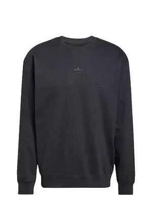 Adidas Premium Essentials Crew Sweatshirt - Black