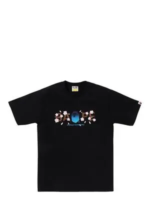 A BATHING APE Sakura Tee Shirt - Black