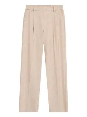 Simkhai Duncan Pleated Pants - Natural Linen