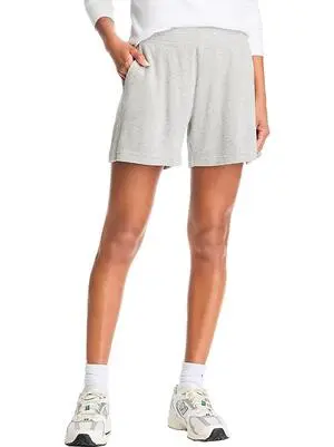 PERFECTWHITETEE Emily Terry Sweat Shorts - Heather Grey