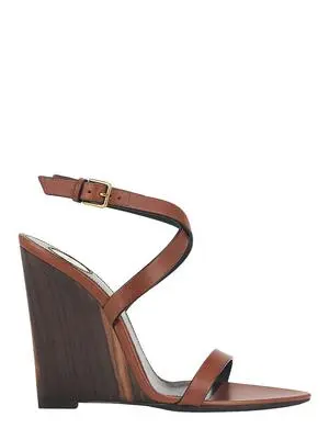SAINT LAURENT Saint Laurent Wedge Sandal