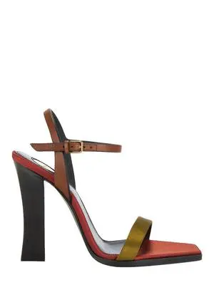 Saint Laurent Susan Sandal - Cuba Gold & Bruciato