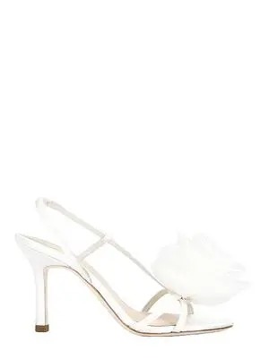 LOEFFLER RANDALL Steph Heeled Sandal - Cream