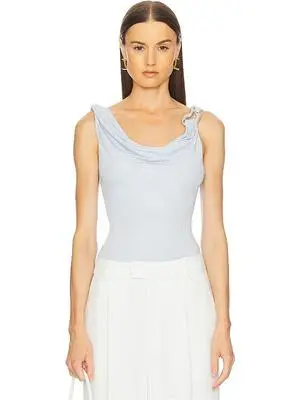 L'academie By Marianna Kirina Top - Pale Blue