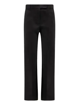Max Mara Felice Stretch Cotton Trouser - Black