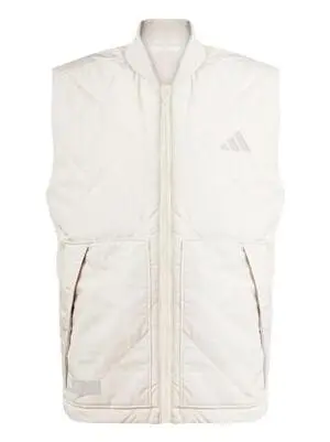 Adidas Mercedes Amg Petronas Formula Team Premium Sweat Vest - Beige/putty Beige