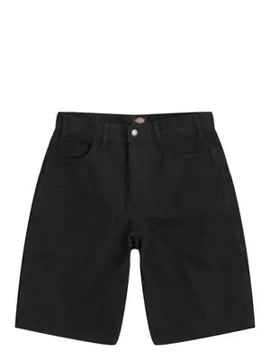 Dickies Duck Carpenter Shorts - Stone Washed Black
