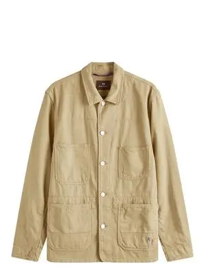 Paul Smith Paul Smith Broad Stripe Zebra Chore Jacket Green