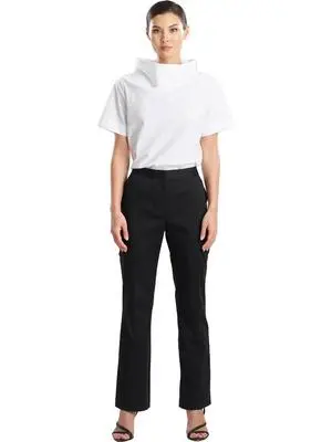 Natori Cotton Blend Chino Pants - Black