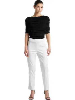 Natori Natori Cotton Blend Chino Pants White