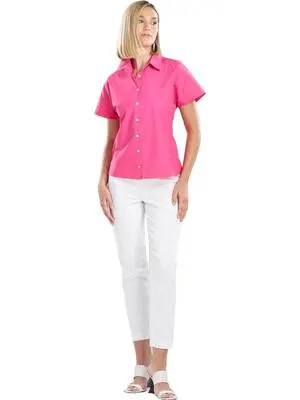 Natori Techno Poplin Shirt - Pink