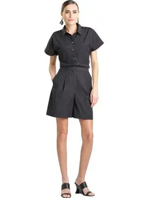 Natori Tech Cotton Taffeta Shorts - Black