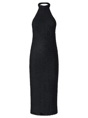 Missoni Halter Neck Midi Dress - Black