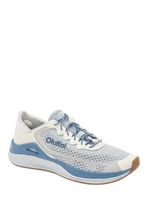 Olukai Ahi Sneaker - Blue Pearl / White Sand