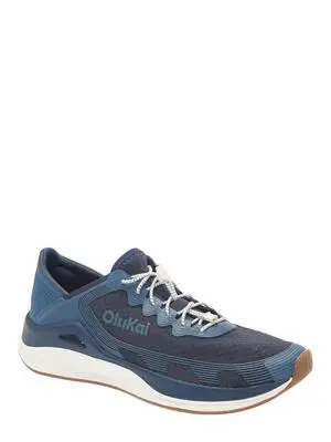 Olukai OluKai Ahi Sneaker Mood Indigo / Coastal Blue