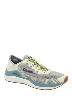 Olukai Ahi Sneaker - Seagreen/white Sand