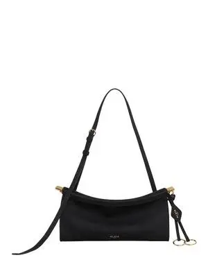 Alaïa Alaïa Small Le Click East/West Shoulder Bag Noir
