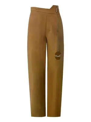 MISCI Trapezio Twill Trousers - Brown