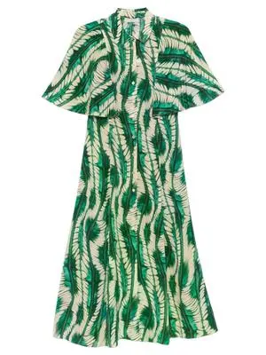Ulla Johnson Silhuette Midi Dress - Green