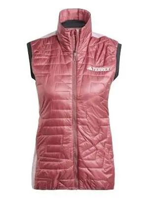 Adidas Terrex Xperior Varilite Hybrid Primaloft Vest - Preloved Fig/burgundy