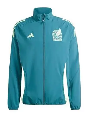 Adidas Mexico Tiro 24 Competition Presentation Track Top - Mystery Green/green Spark