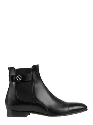 Gucci Blondie Ankle Boots - Black