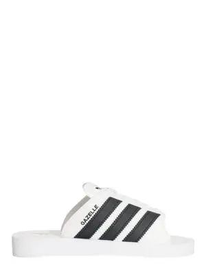 Adidas Gazelle Beach Slides - White