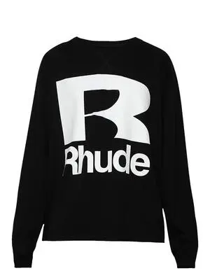 Rhude Petrol Long-sleeve Shirt - Black