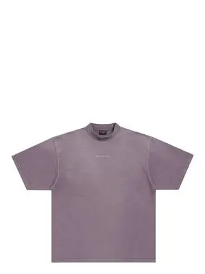 Balenciaga Medium Fit T-shirt - Purple