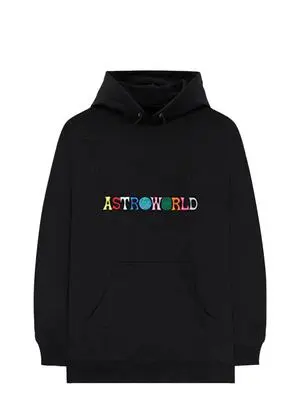 CACTUS JACK BY TRAVIS SCOTT Astroworld Logo Hoodie - Black