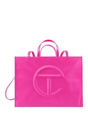 TELFAR Large Shopper Tote - Pink