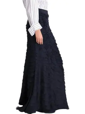 TWP Everlasting Love Organza Skirt - Midnight