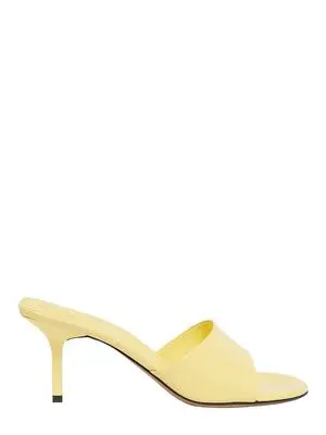 JACQUEMUS Jacquemus Les Mules Cubisto Leather Sandals