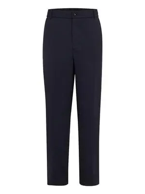 Moncler Moncler Tailored Gabardine Pants Dark Blue