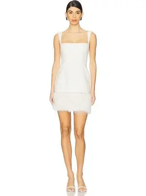 Clea Cersie Mini Dress - Parchment