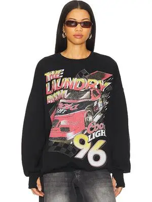 THE LAUNDRY ROOM 96 Coors Light Racing Jumper Sweatshirt - Black
