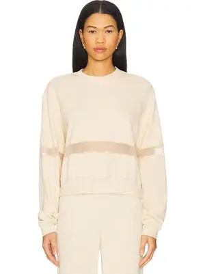 MICHAEL LAUREN Inacio Crop Crew Neck