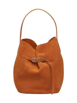 LIFFNER Belted Bucket Bag - Brown
