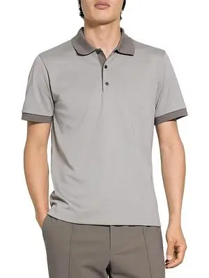Theory Geo Polo In Mod Jacquard - Morel Multi
