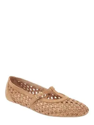 Paul Green Anabele Mary Jane Flat - Diva Royal Sisal Nubuck