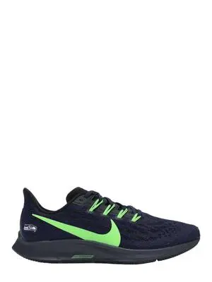 Nike Air Zoom Pegasus 36 Seattle Seahawks College Navy Blue/black/action Green