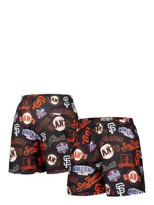 PRO STANDARD San Francisco Giants Toss Logo Woven Shorts - Black