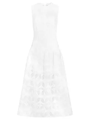 Silvia Tcherassi Paola Midi Dress - White