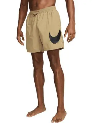 Nike Breaker 7" Volley Shorts - Brown