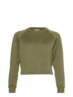 ERES Open-back Sweatshirt - Green