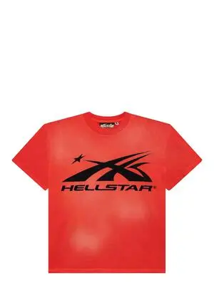 HELLSTAR Sports Logo T-shirt - Red