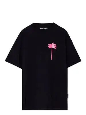 Palm Angels Palm X Palm Classic Tee /fuchsia - Black